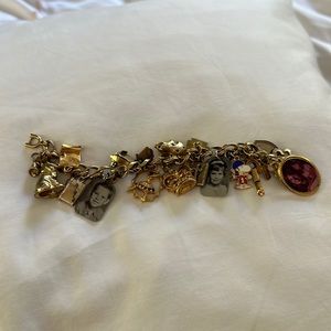Monet | Jewelry | Vintage Monet 6 Charm Bracelet Loaded With Charms ...